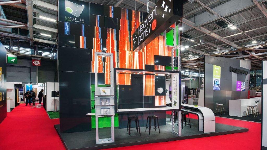 Trade Show Video Wall - LED Exhibit Booths - Video Wall Rentals