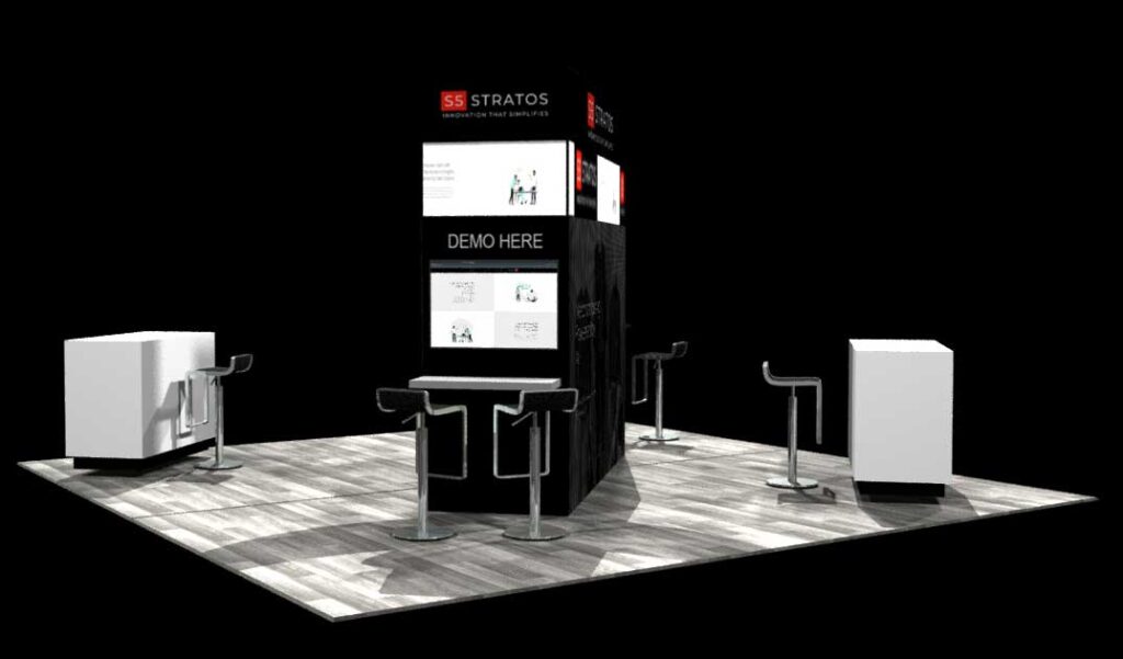 Big Screen Video Wall - LED Exhibit Booths