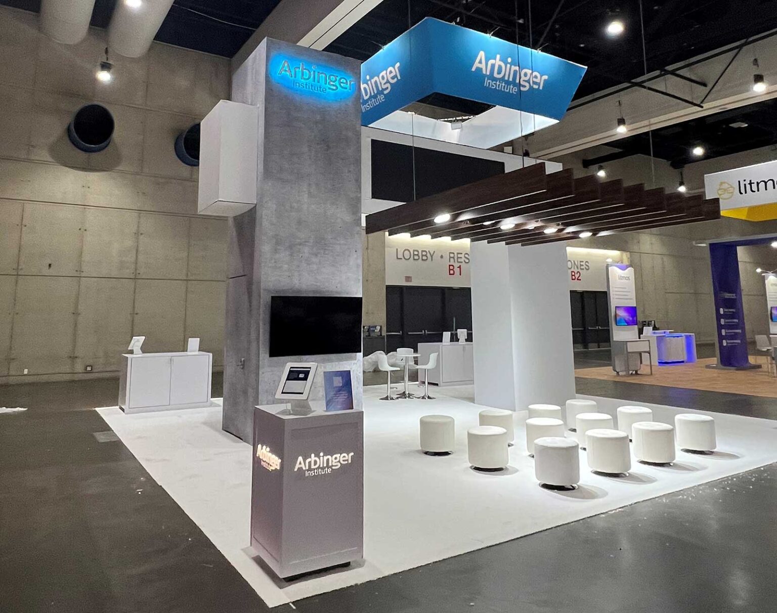 Big Screen Video Wall - LED Exhibit Booths