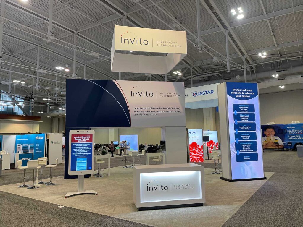 Big Screen Video Wall - LED Exhibit Booths