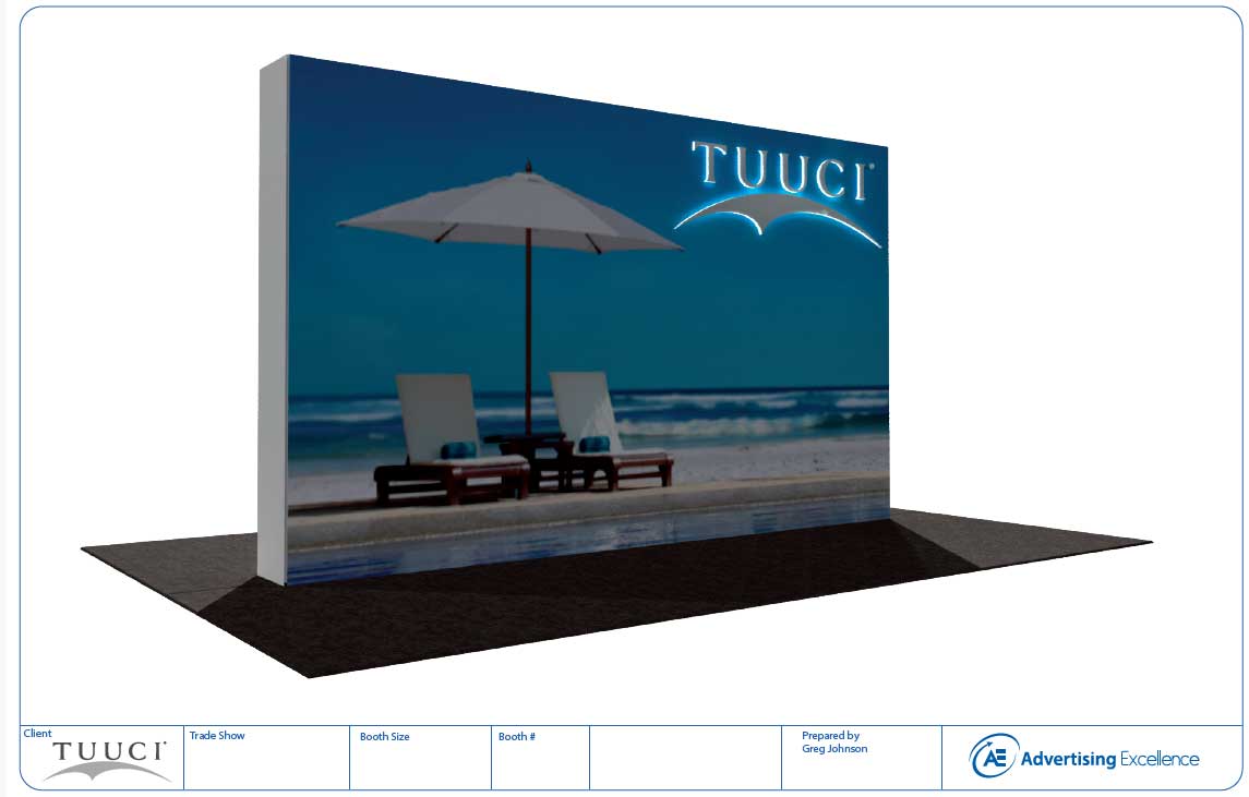 30x40 Video Wall Booth - Big Screen Video Wall Booth Rentals