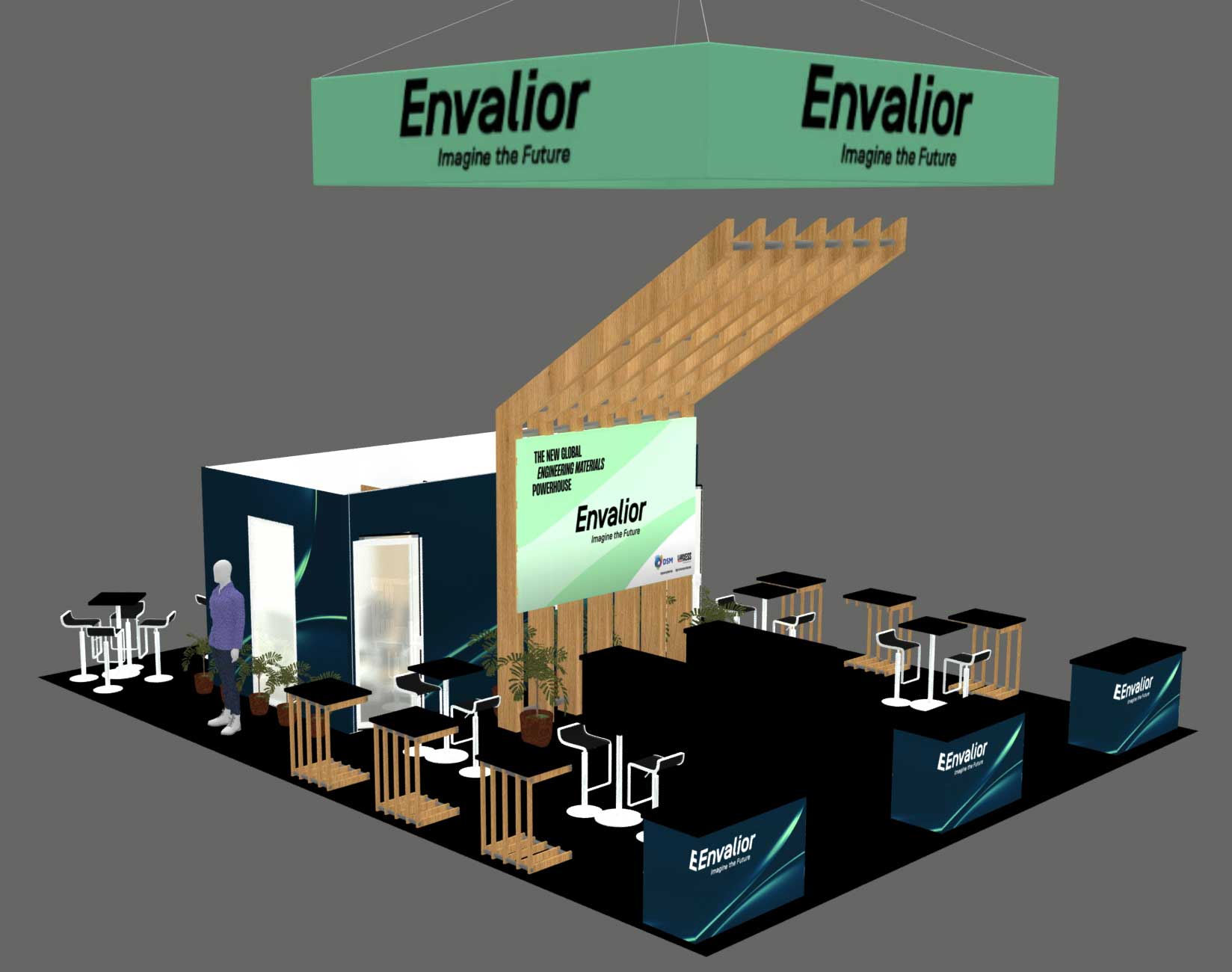 Video Wall Booth Rental Costs - LED Exhibit Booths