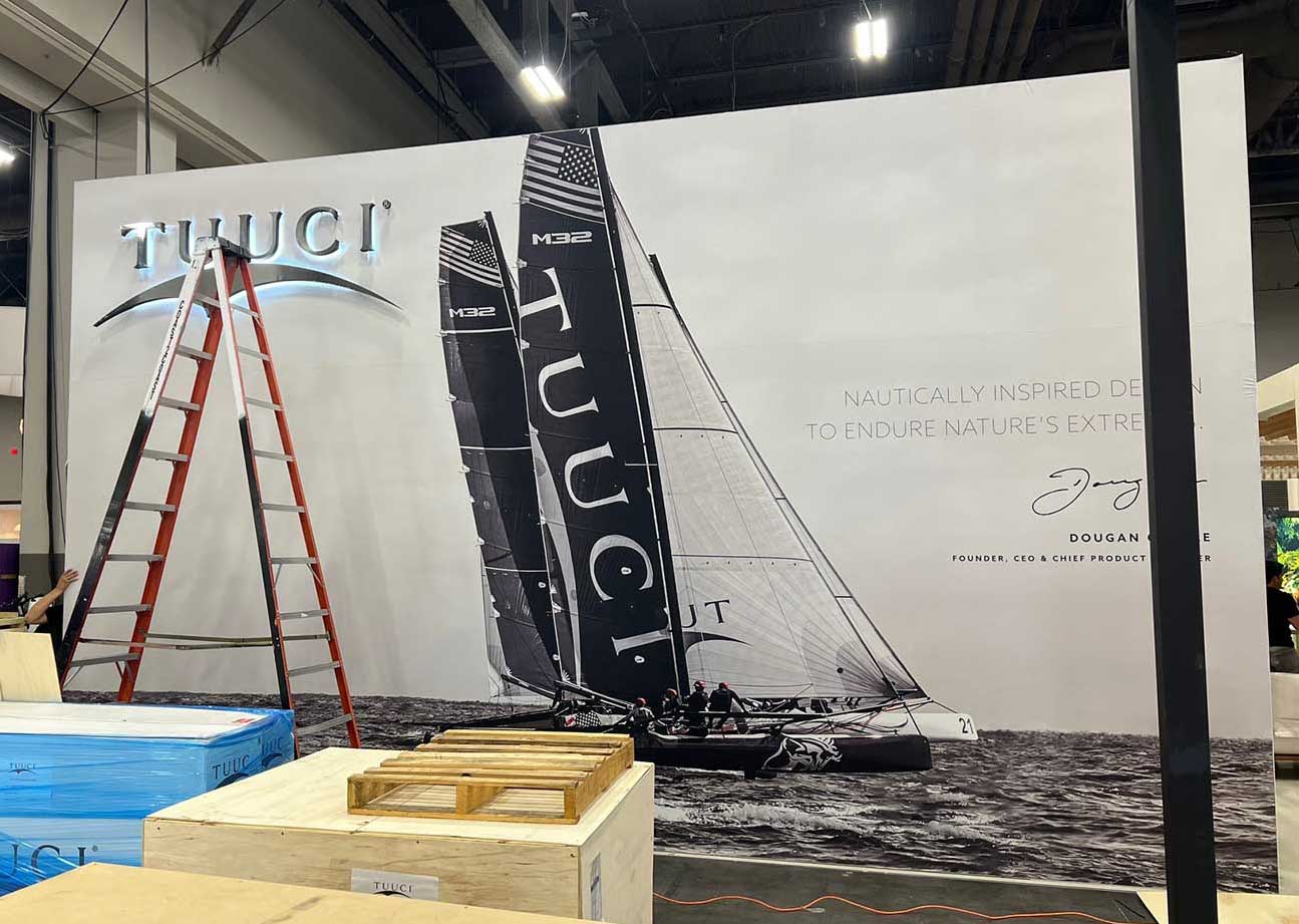 30x40 Video Wall Booth - Big Screen Video Wall Booth Rentals